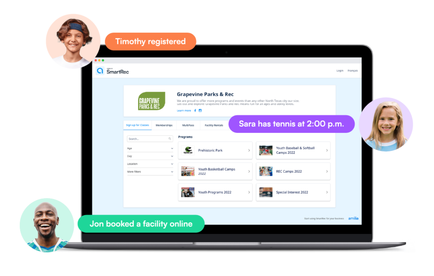 Parks & Recreation Management Software Platform | Amilia