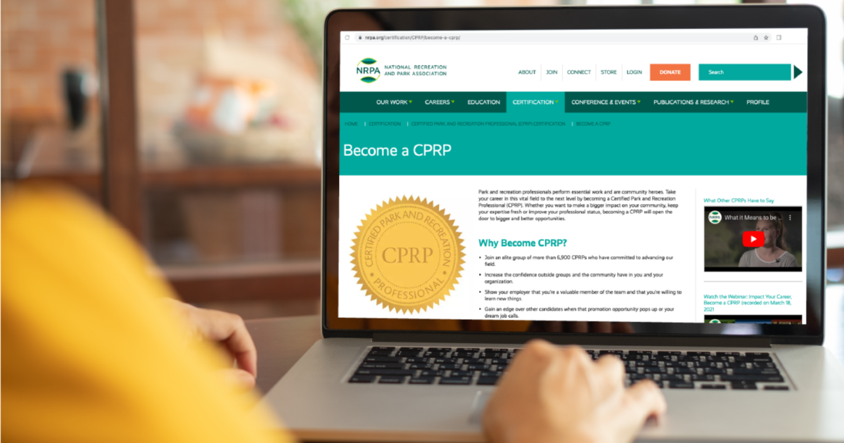 5 Reasons to Become a Certified Park and Recreation Professional | Amilia