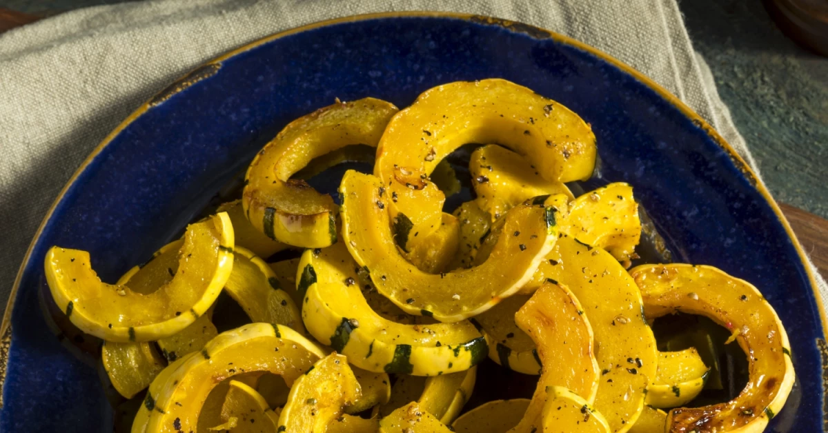 Courge délicata rôtie aux épices | Antoine.ca