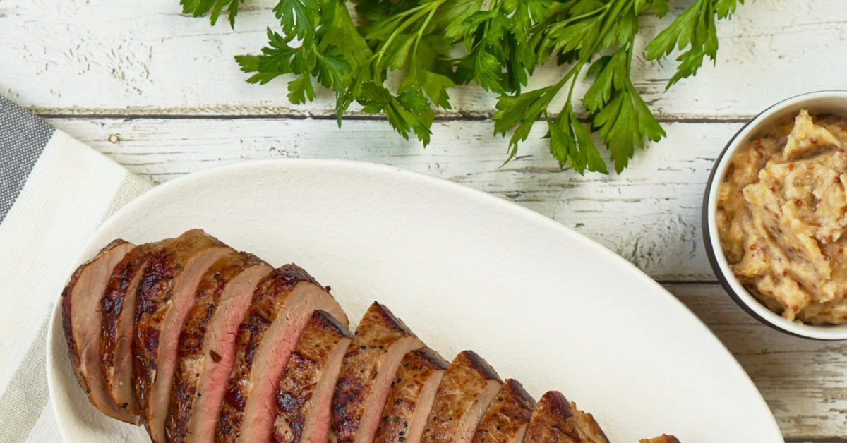 Filet de porc érable et Dijon | Antoine.ca