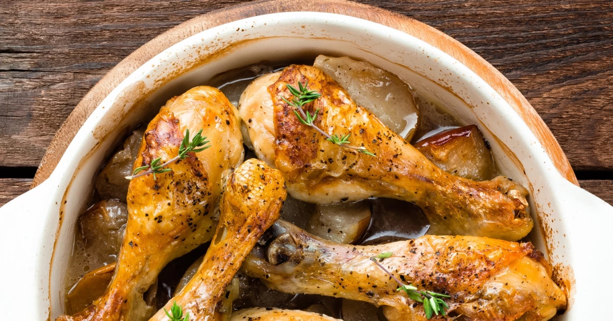 6 pilons de poulet au citron et estragon | Antoine.ca