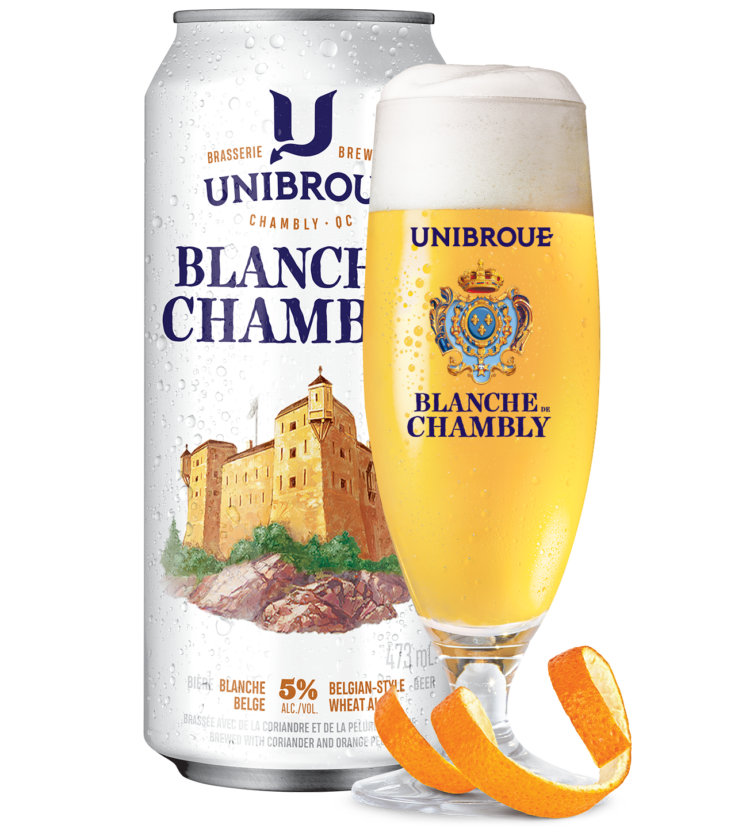 Unibroue | Blanche de Chambly | Belgian White Ale (Witbier) | Unibroue