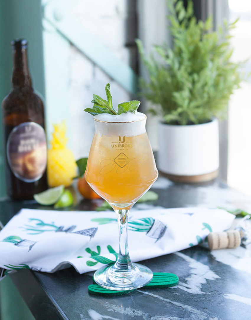 Cocktail Perroquet blond | Unibroue