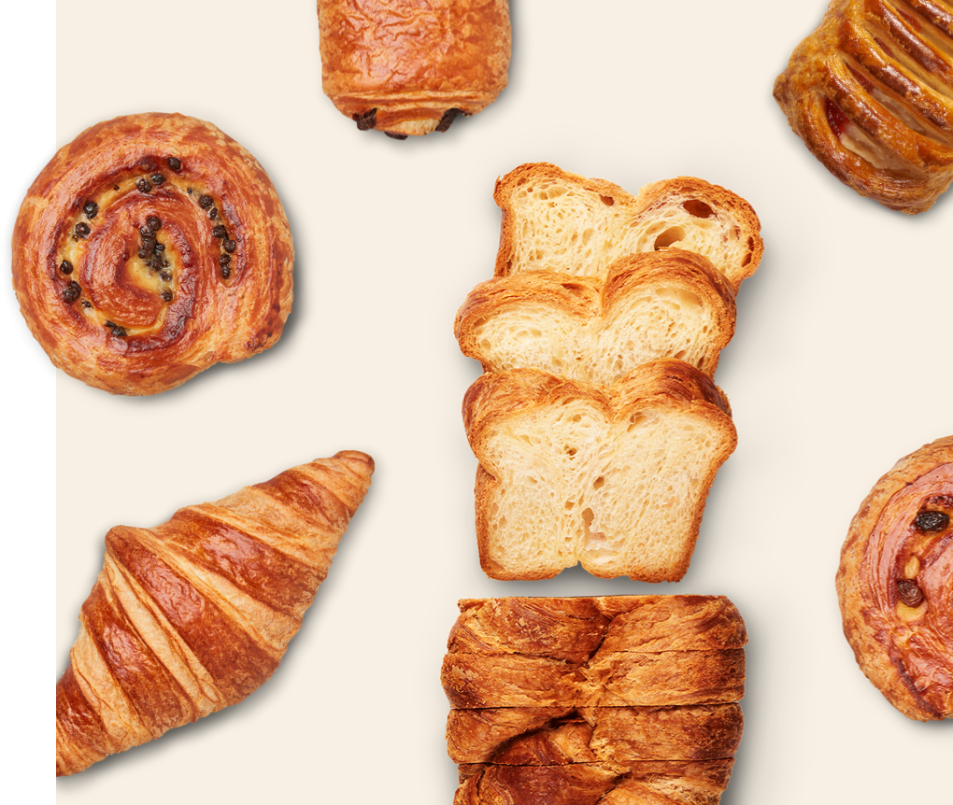 Butter Croissant - Straight Croissant - Au Pain Doré - Pastries