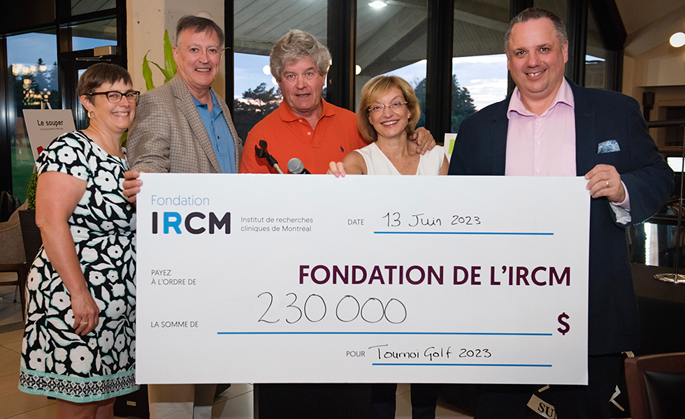 Tournoi de Golf : Un nouveau record pour propulser la recherche en santé - IRCM