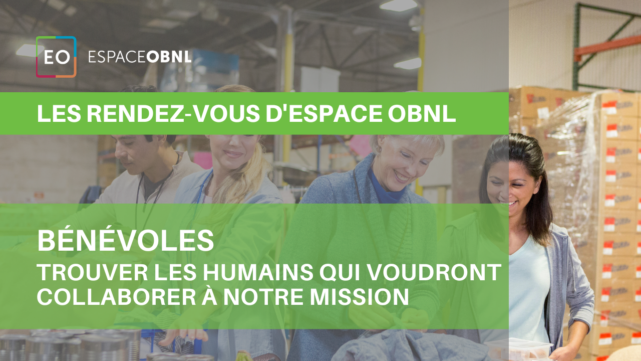 Trouver équilibre et bonheur au travail - RDV ESPACE OBNL | ESPACE OBNL