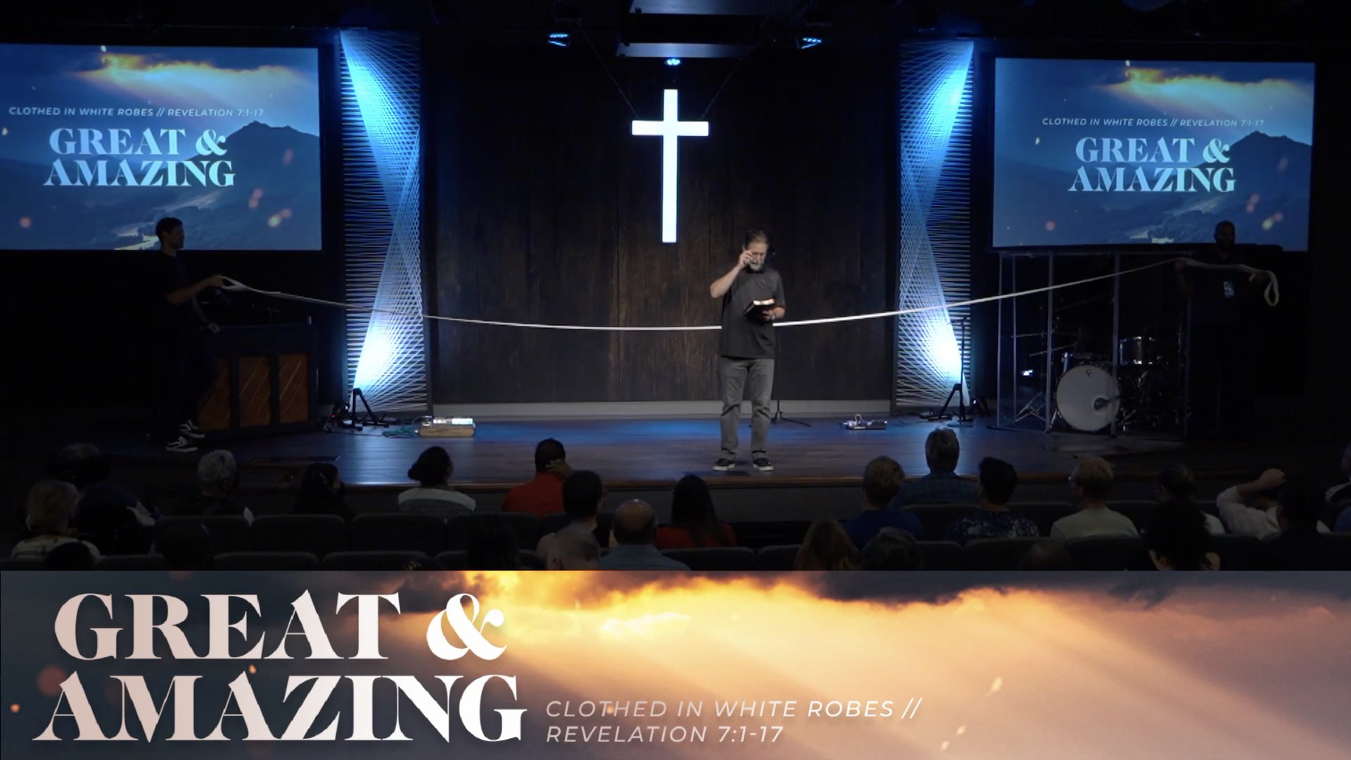 Clothed in white robes - Harvest Bible Chapel - Barrie, ON