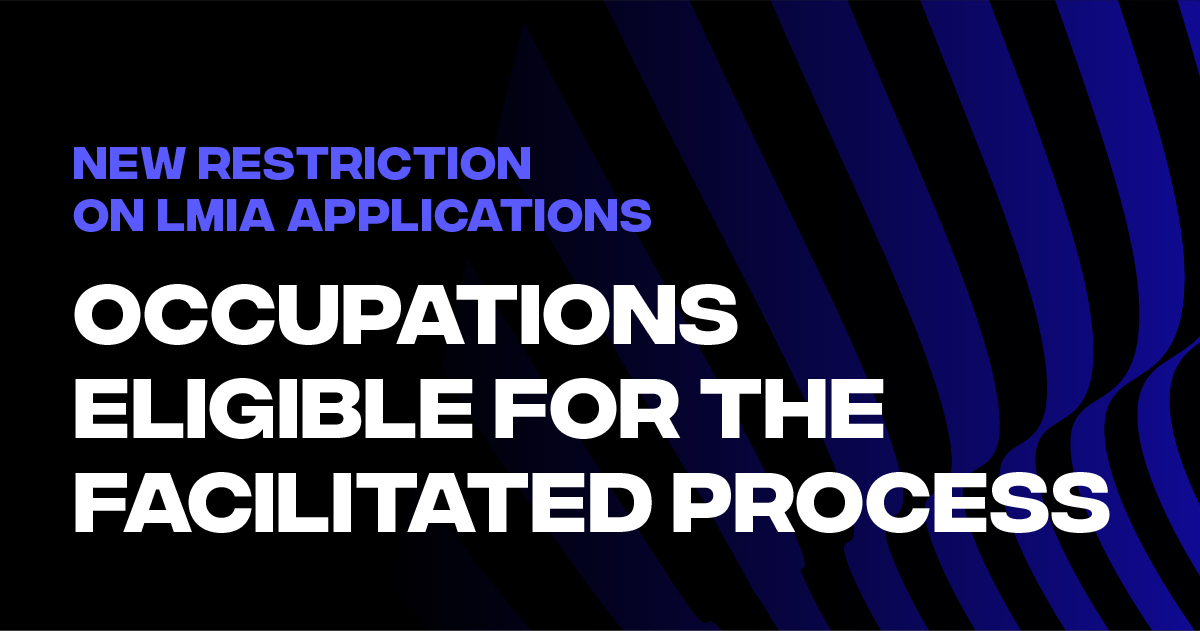 Update on low-wage LMIA applications in Québec and the list of ...