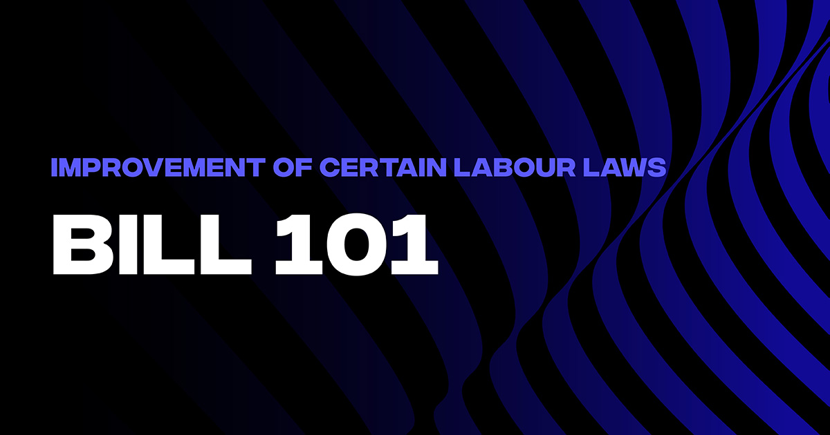 Québec présente de nouvelles modifications aux lois du travail ...