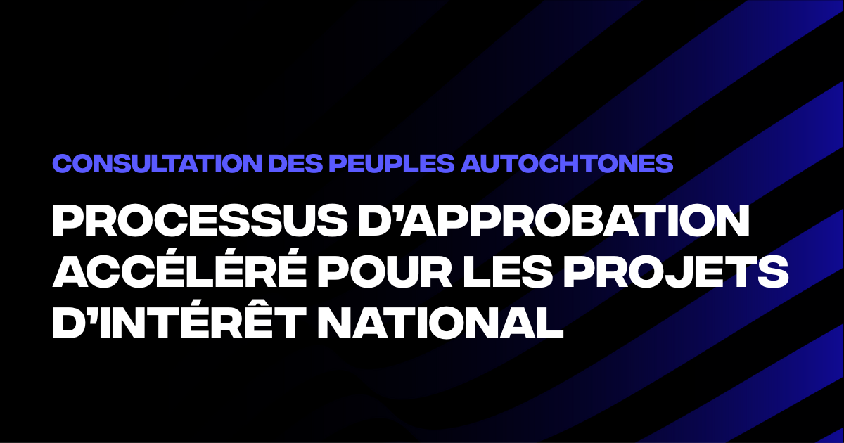 Nouveau cadre pour les projets d’intérêt national : enjeux et ...
