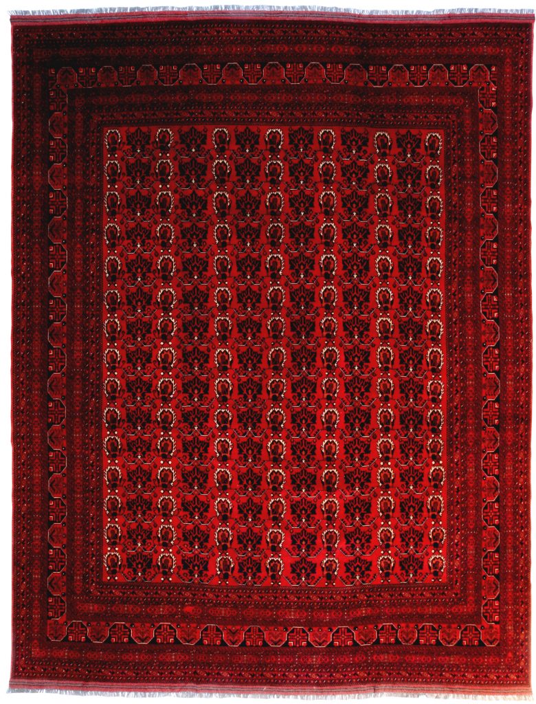 Fine Khal Mohammadi 10x12 Red Black Area Rug | Turco Persian