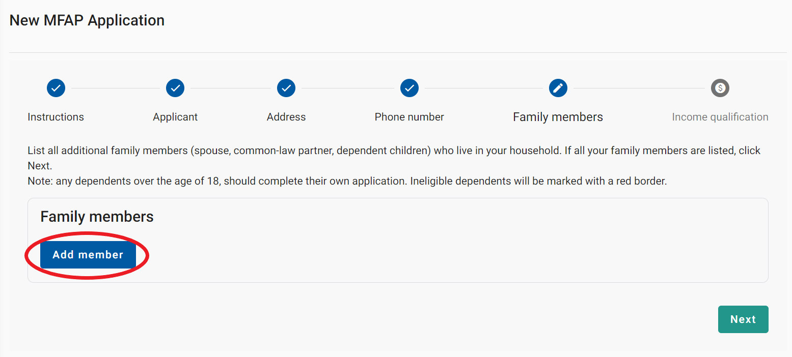 Apply for the Municipal Fee Assistance Program