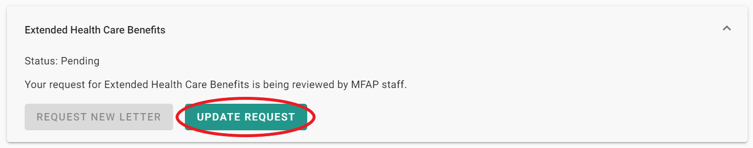 Apply for Extended Health Care Benefits