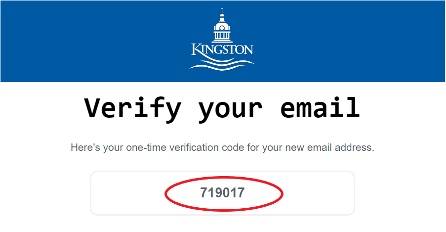 Create MyKingston account