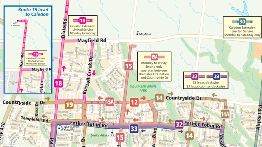 Dixie Road Transit Service | Have Your Say Town of Caledon previously ...