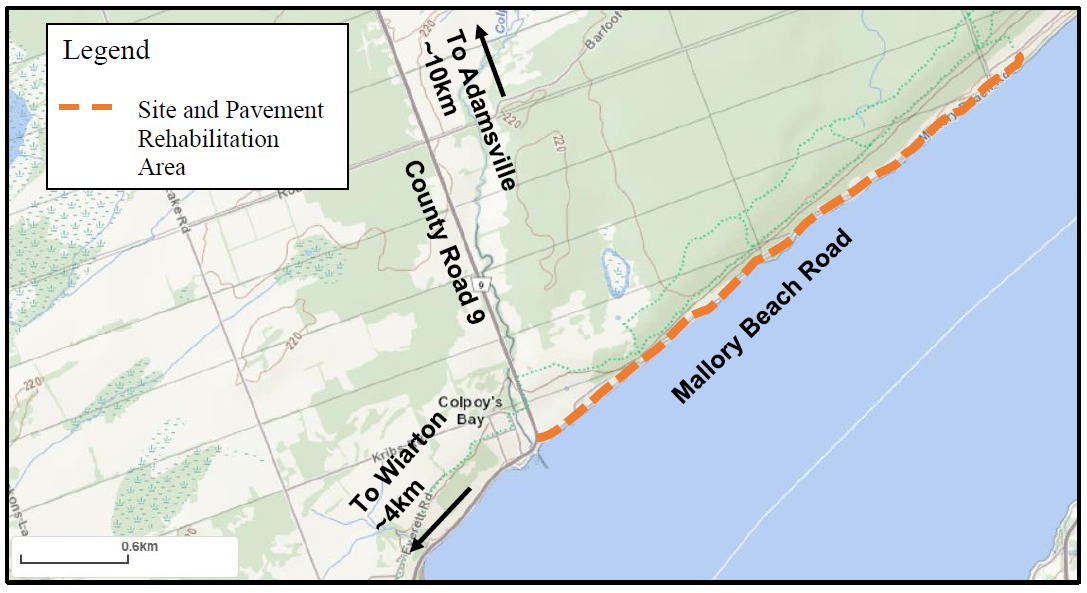 Project Progress Update | Mallory Beach Road Reconstruction Preliminary ...