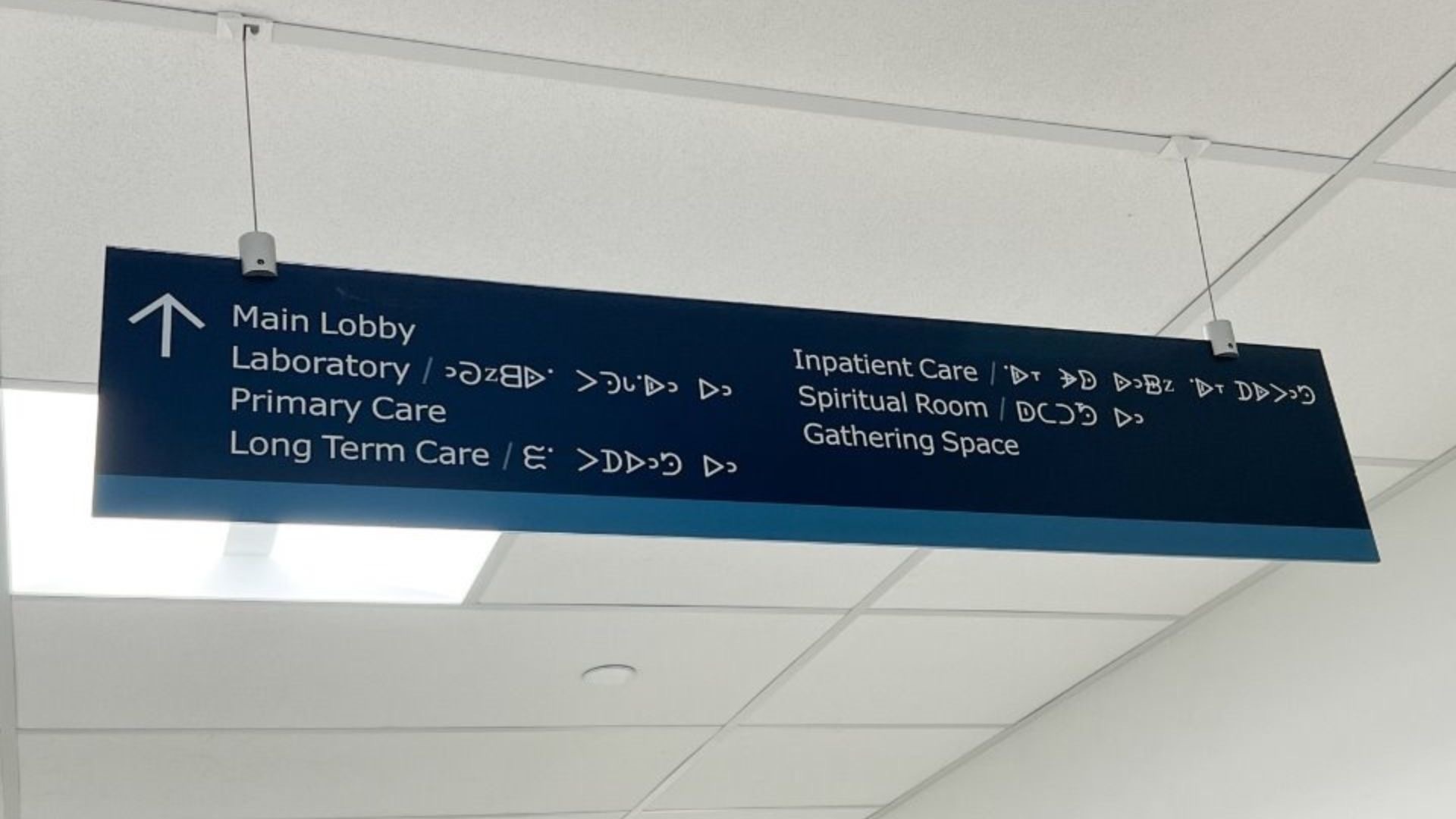 Honouring Culture: Dakelh Language Signs | Nats'oojeh Hospital and ...