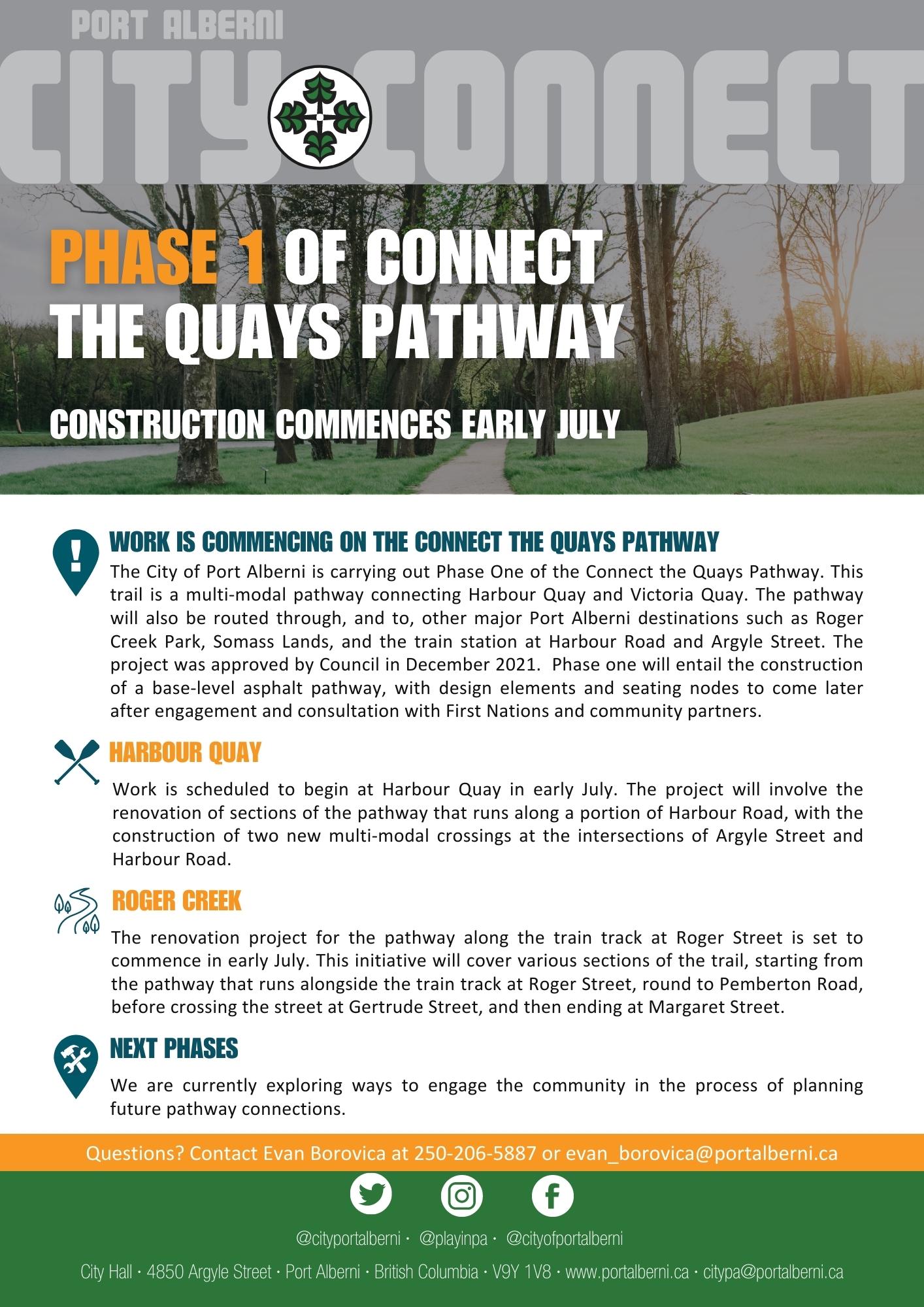 Connect the Quays Pathway | Let's Connect
