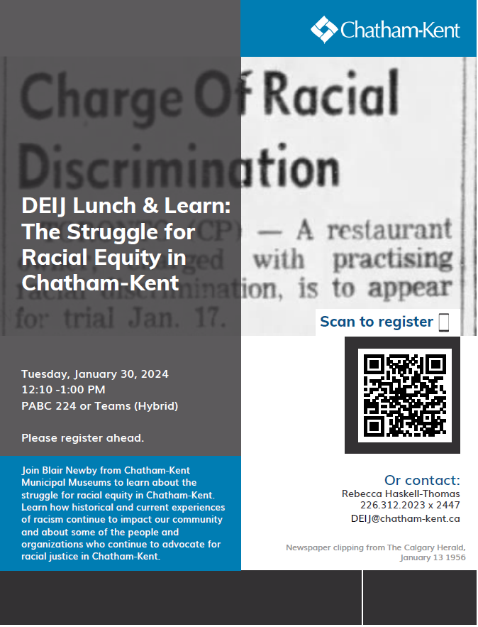Jan 2024 DEIJ Lunch and Learn: The Struggle for Racial Equity in ...