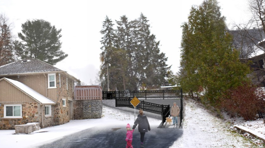 Construction of the AODA Ramp has Started! | Adams Road & Simcoe ...