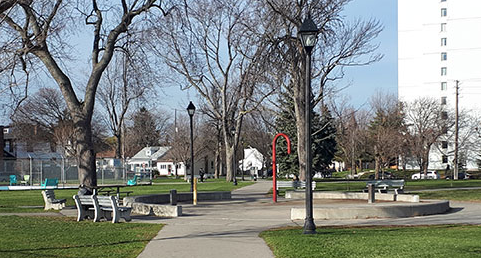 Victoria Park Spray Pad Replacement and Sun Shelter | Engage Hamilton