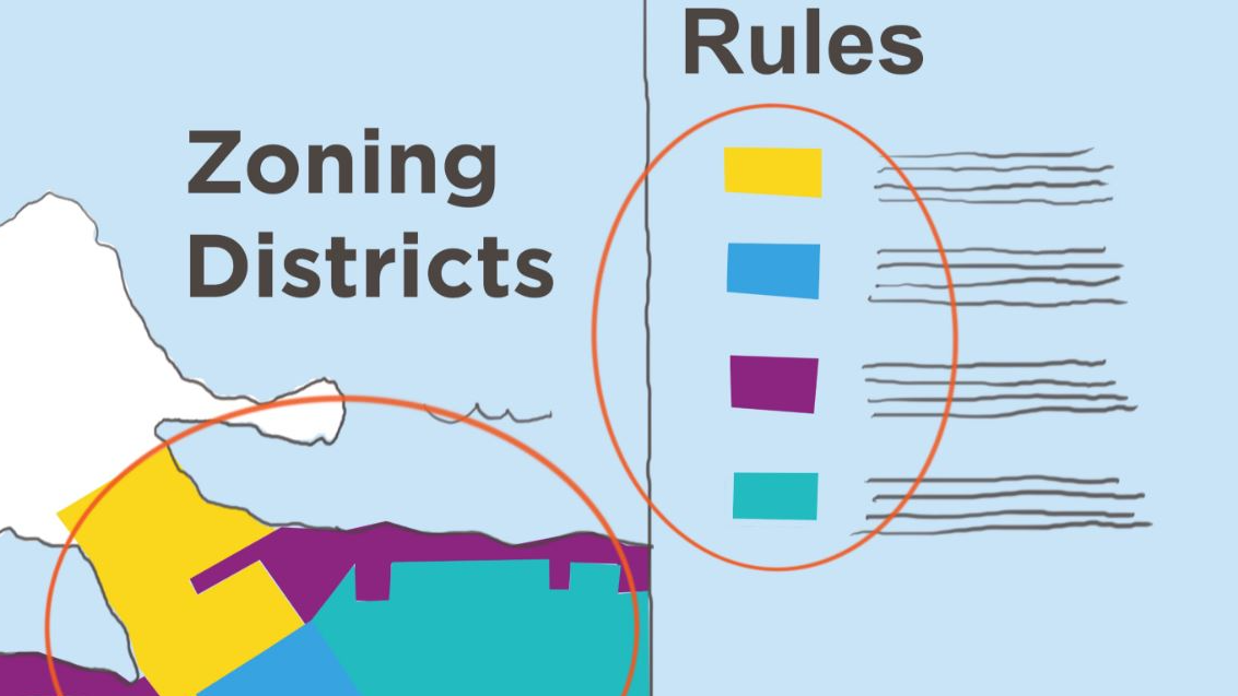 Digital Zoning Map | Regulation Redesign: Updated Zoning and ...