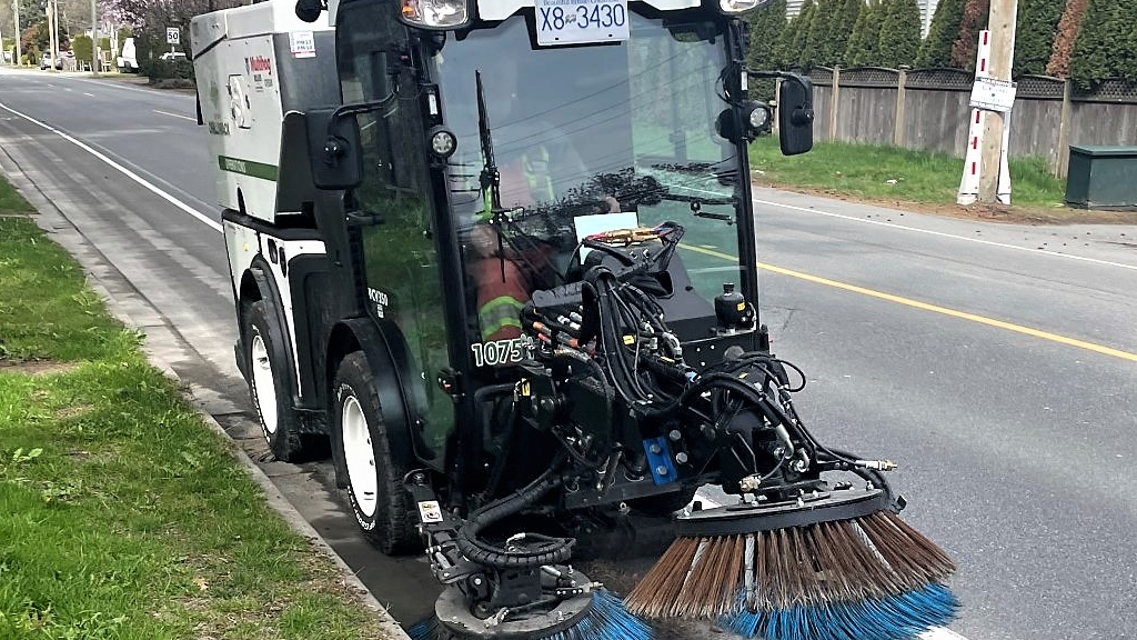 Sweeper Facts | Name our Bike Lane Sweeper | Engage Chilliwack