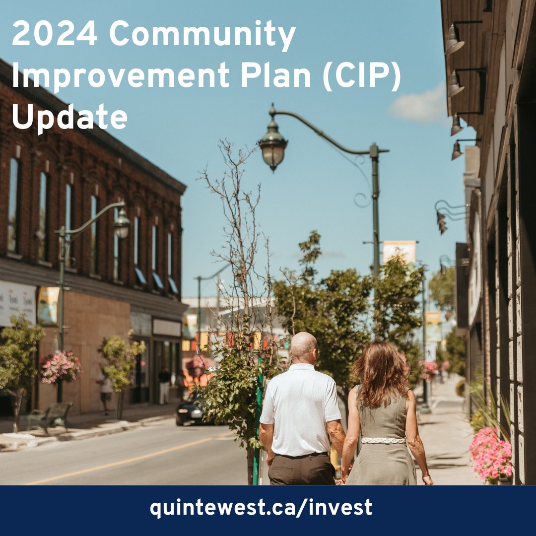 2024 Community Improvement Plan (CIP) | Get Involved Quinte West