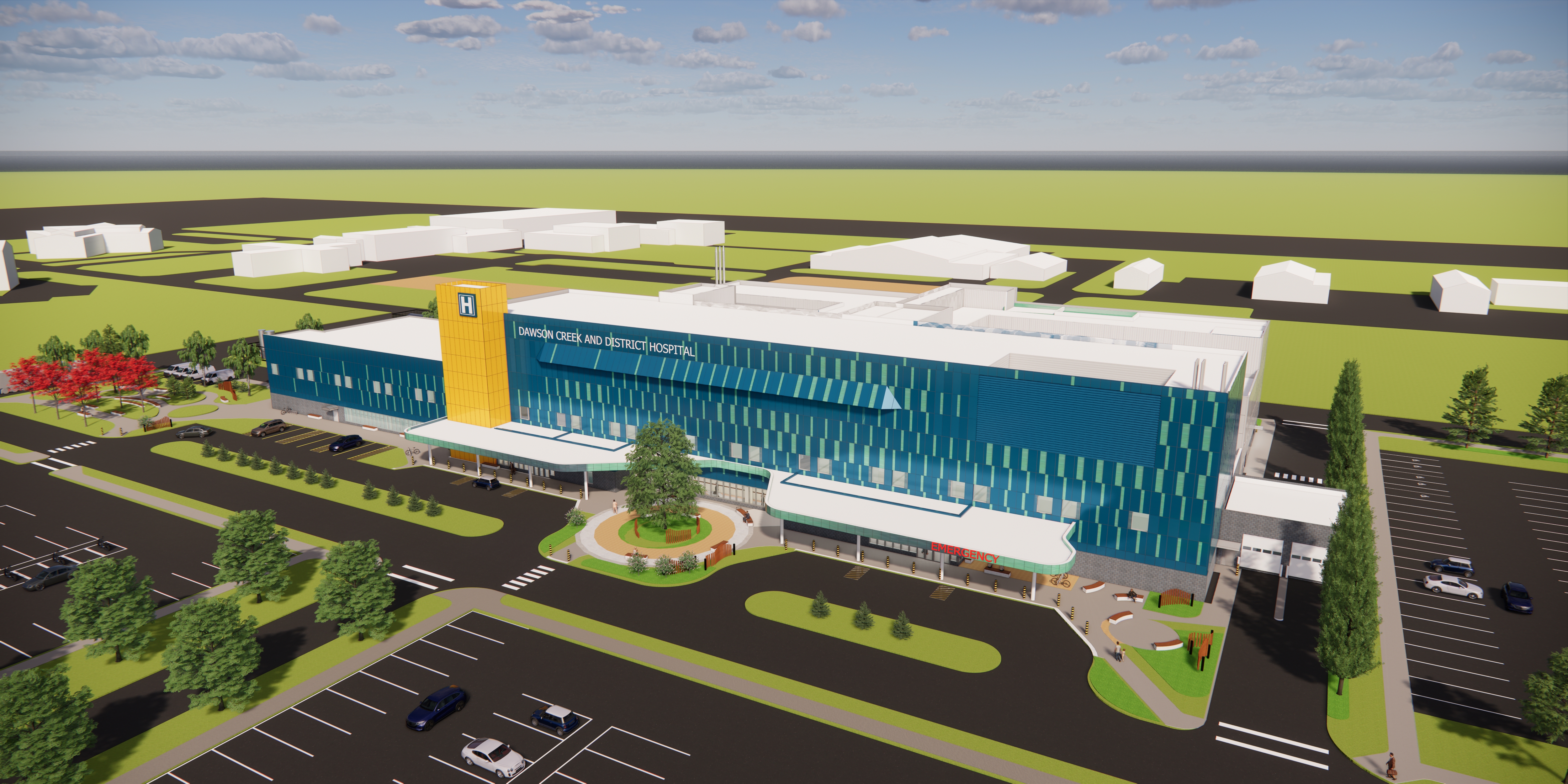 FAQ: Parking at the new hospital | Dawson Creek and District Hospital ...