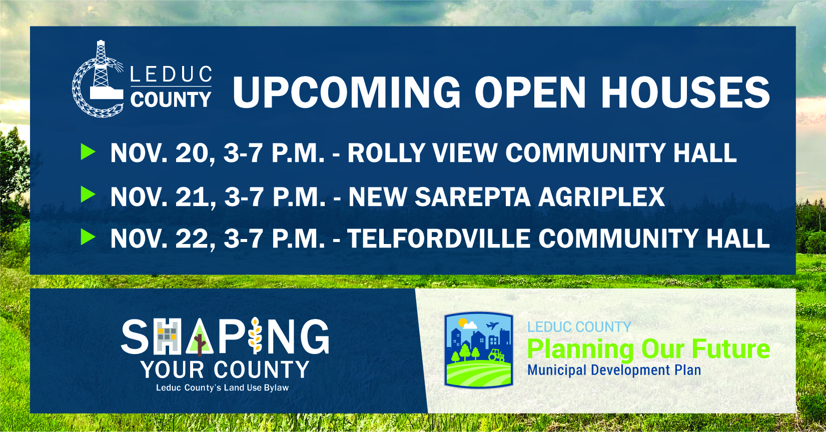 Municipal Development Plan interim review | Your Say Leduc County