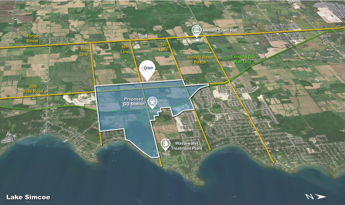 Town of Innisfil looks to advance the Orbit transit hub | The Orbit: It ...