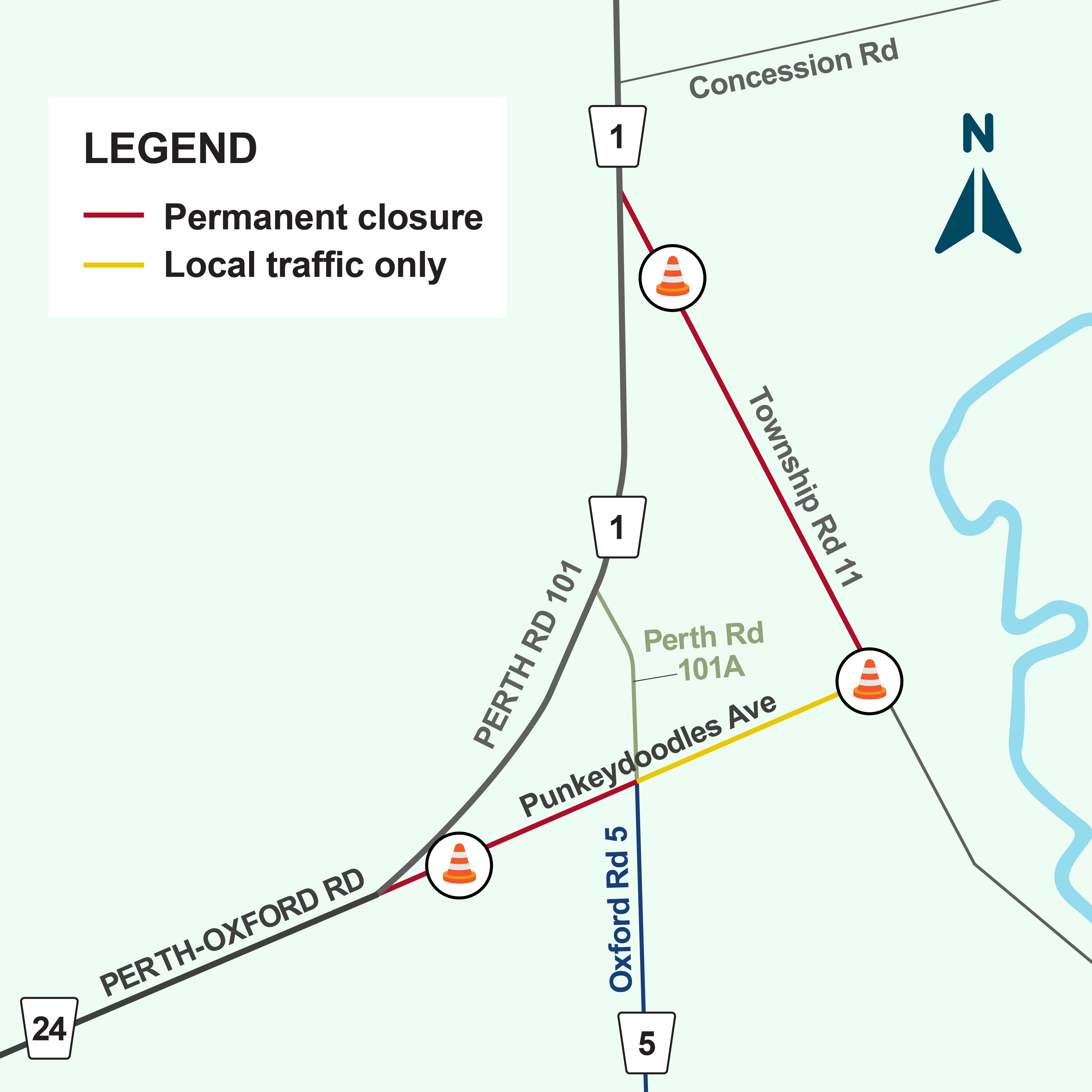 Proposed intersection improvements at County Council | Punkeydoodles ...