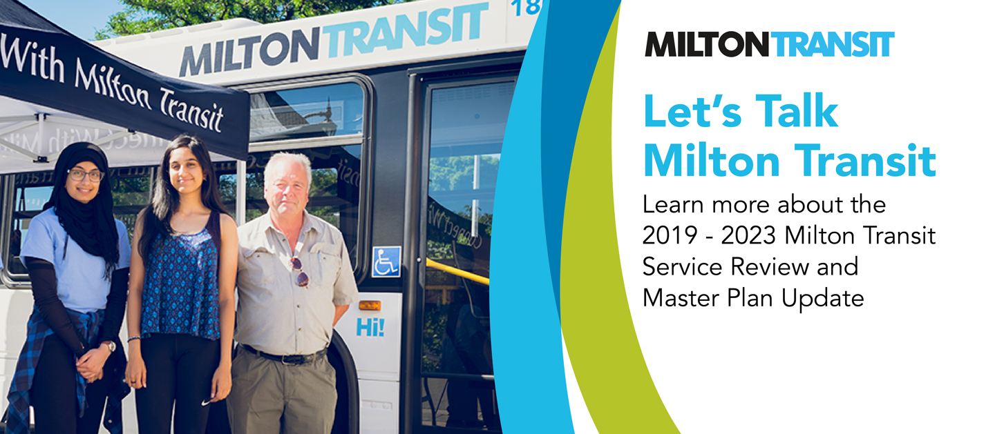 An "orbiter" bus system | On the Move: Milton Transit Service Review ...