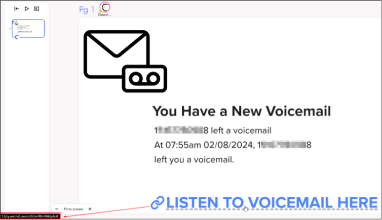 eSentire | Voicemail Themed Emails Tycoon Phishing-as-a-Service…