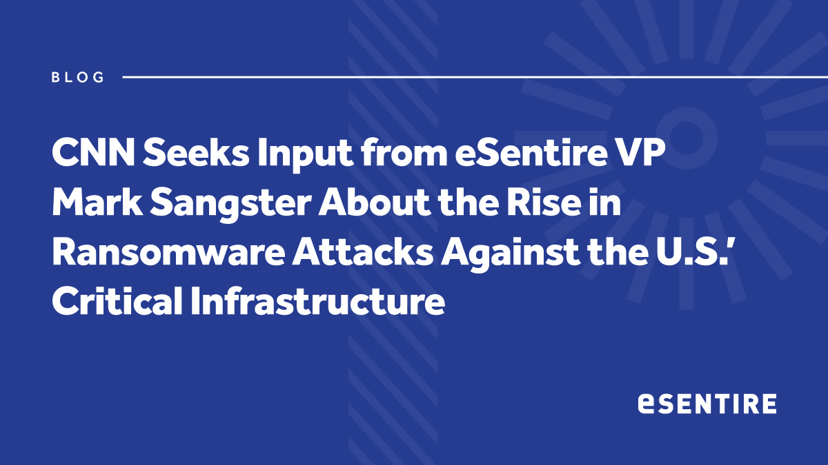 CNN Seeks Input from eSentire VP Mark Sangster | eSentire