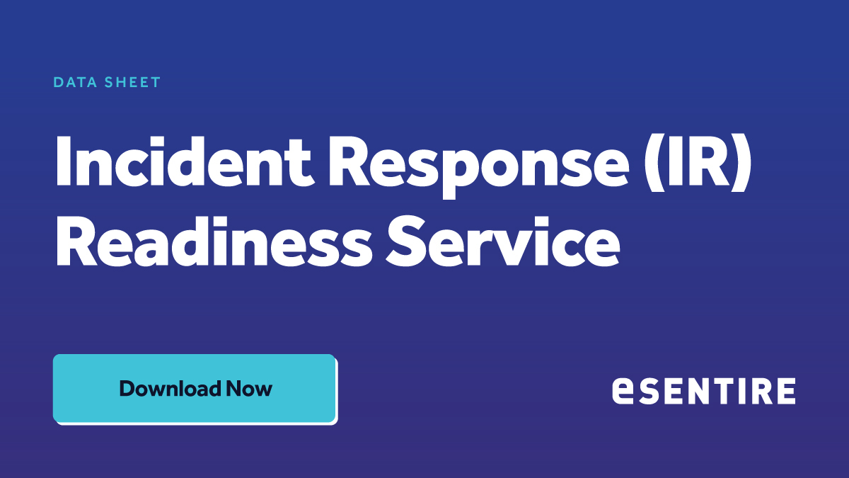 Incident Response (IR) Readiness Service Data Sheet | eSentire