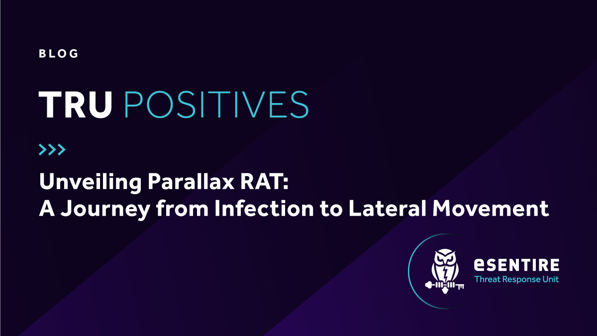 Unveiling Parallax RAT: A Journey from Infection to… | eSentire