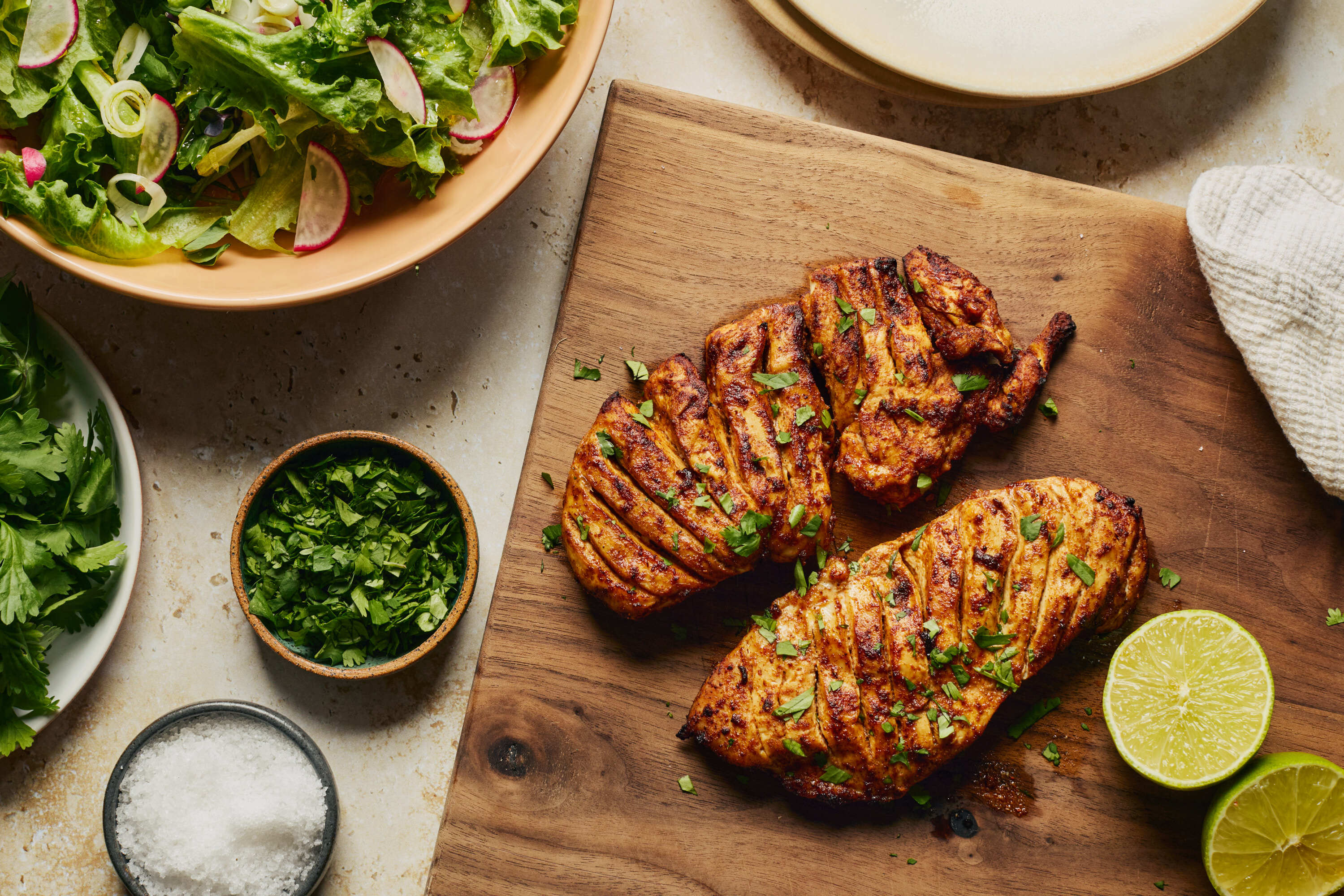 Lime chicken in air fryer simple and delicious recipe | Exceldor