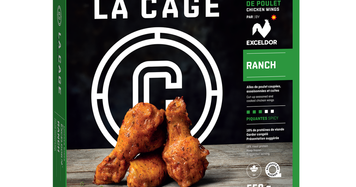 Ailes de poulet Ranch | Exceldor