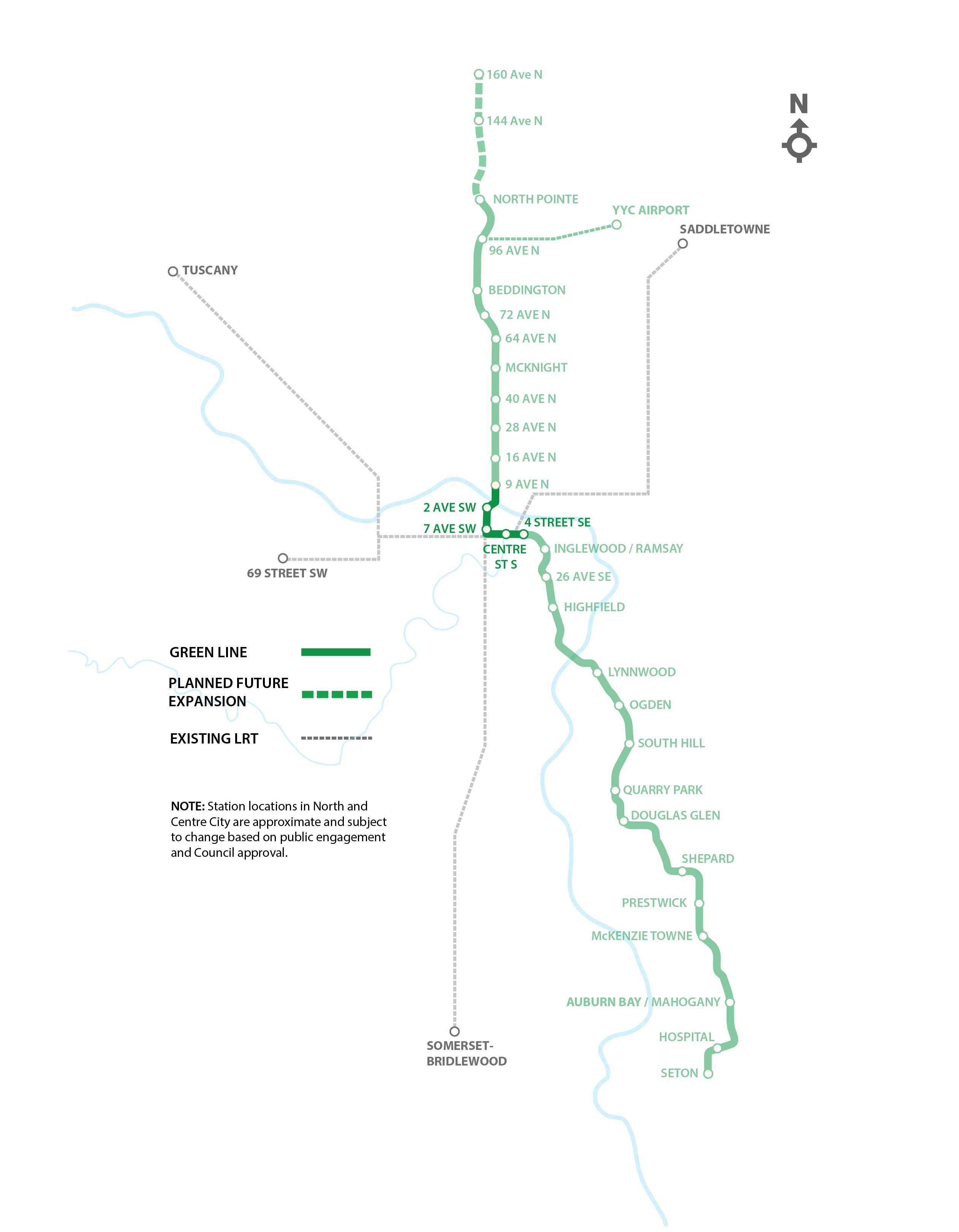 Green Line LRT - Centre City :: Green Line LRT :: Engage
