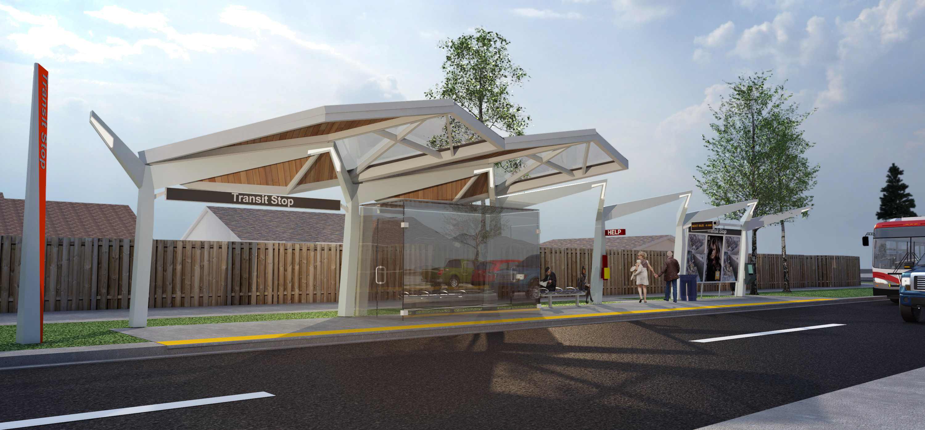 Bus Rapid Transit (BRT) Station Design :: Calgary's Bus Rapid Transit ...