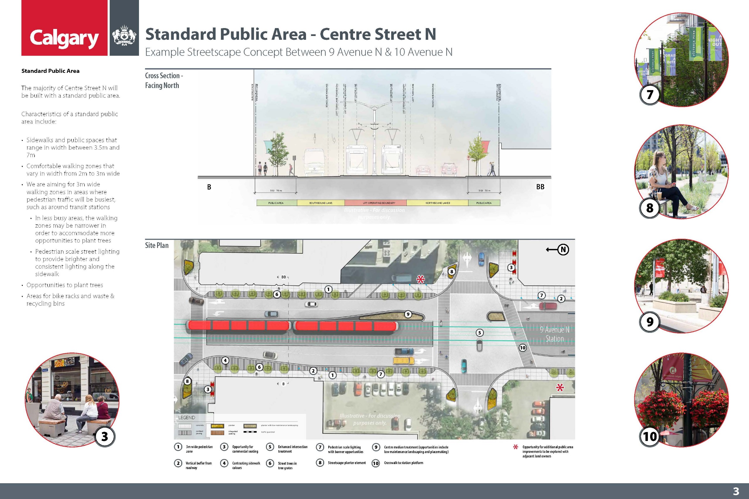 Streetscape Master Plan for Centre Street North | Green Line Stage One ...