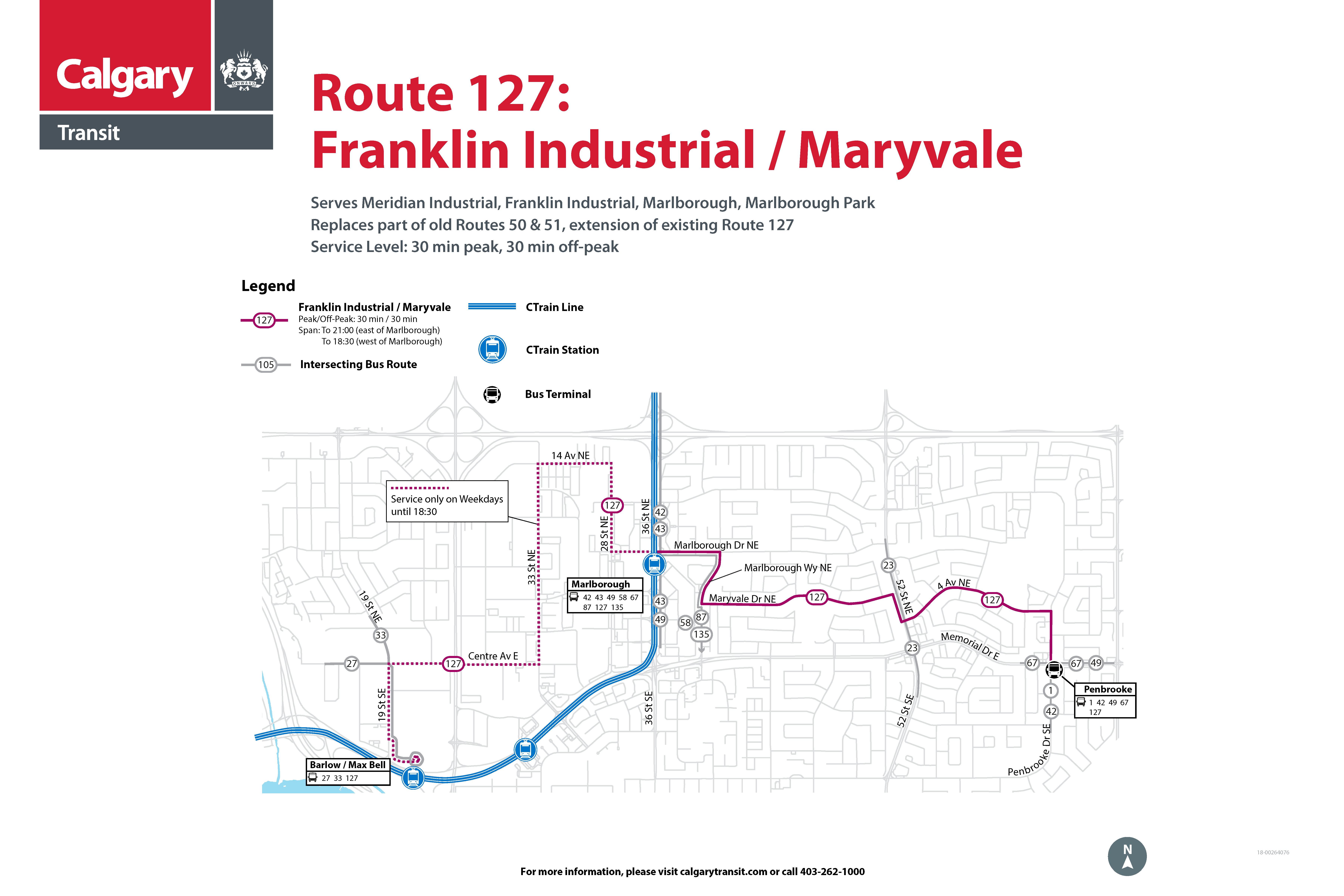 Route 127 :: 2018 Transit Service Review :: Engage