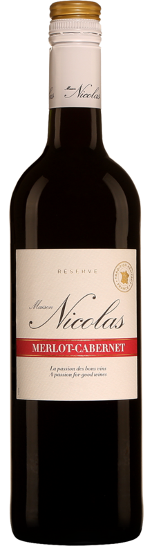 MAISON NICOLAS - Maison Nicolas Merlot-Cabernet - 2019 - Noble Sélection