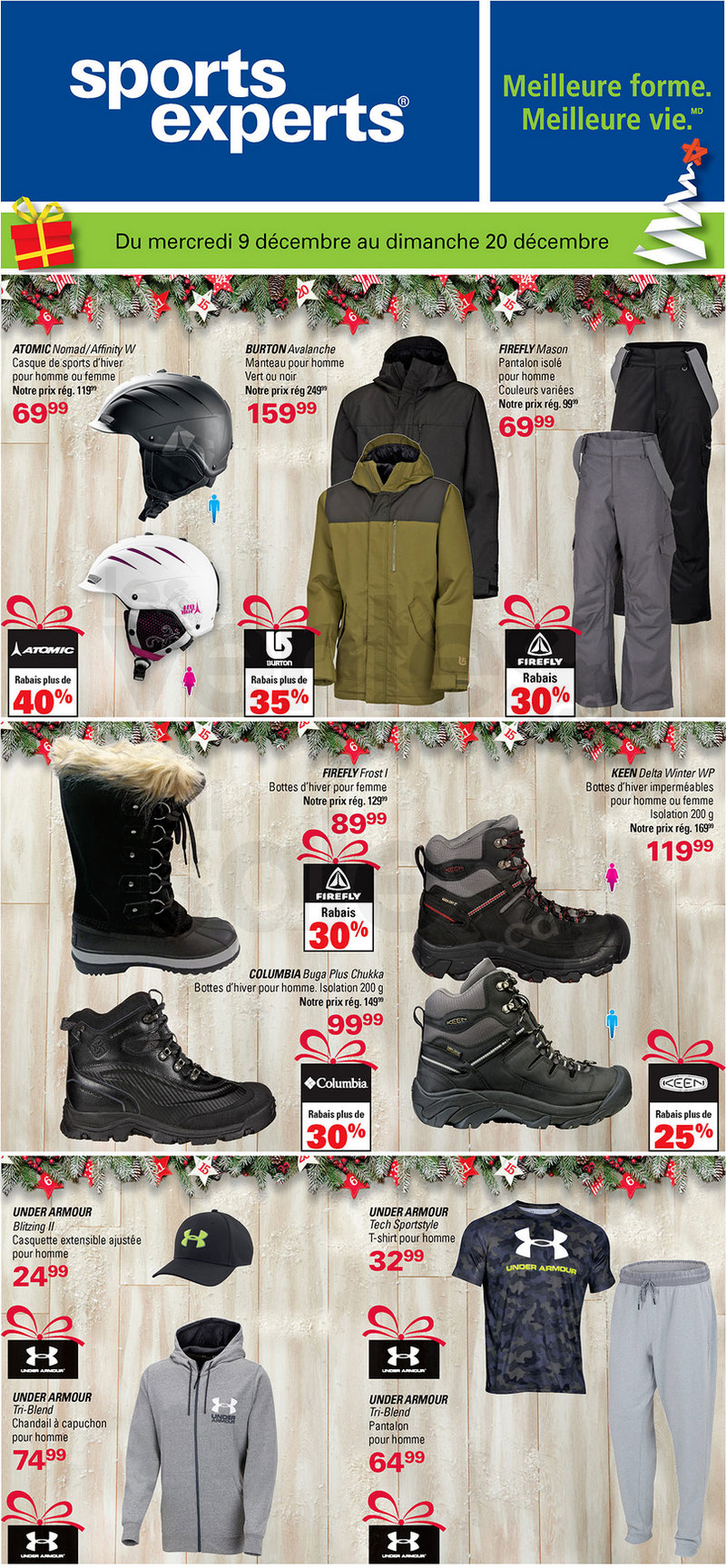 Sports Experts rabais jusqu'à 50%* | lesventes.ca