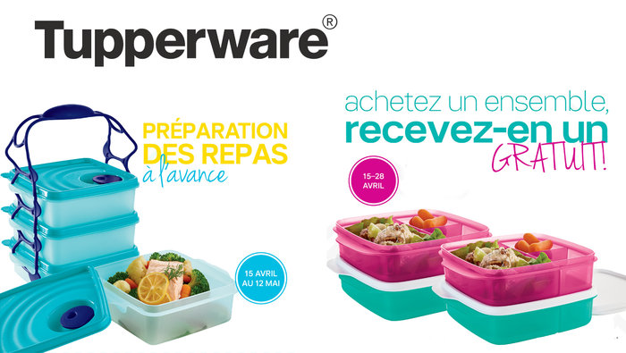 Super promotions du printemps Tupperware | lesventes.ca