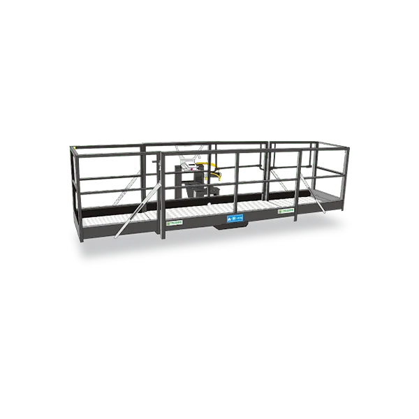 Pivoting Extendable Platform | Manulift
