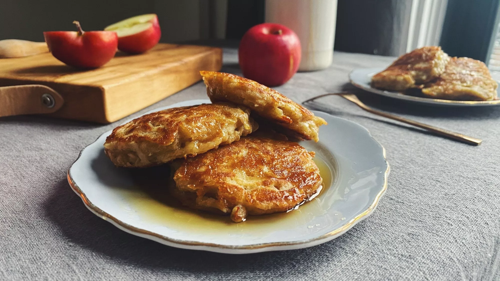 Beignets bios aux pommes, cheddar et érable | QuébecBio