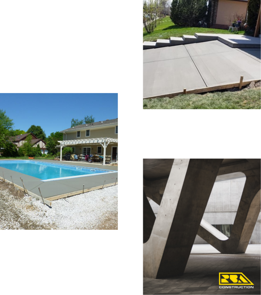 RBA Construction | Specialized in Concrete services in Montreal, Qc.
