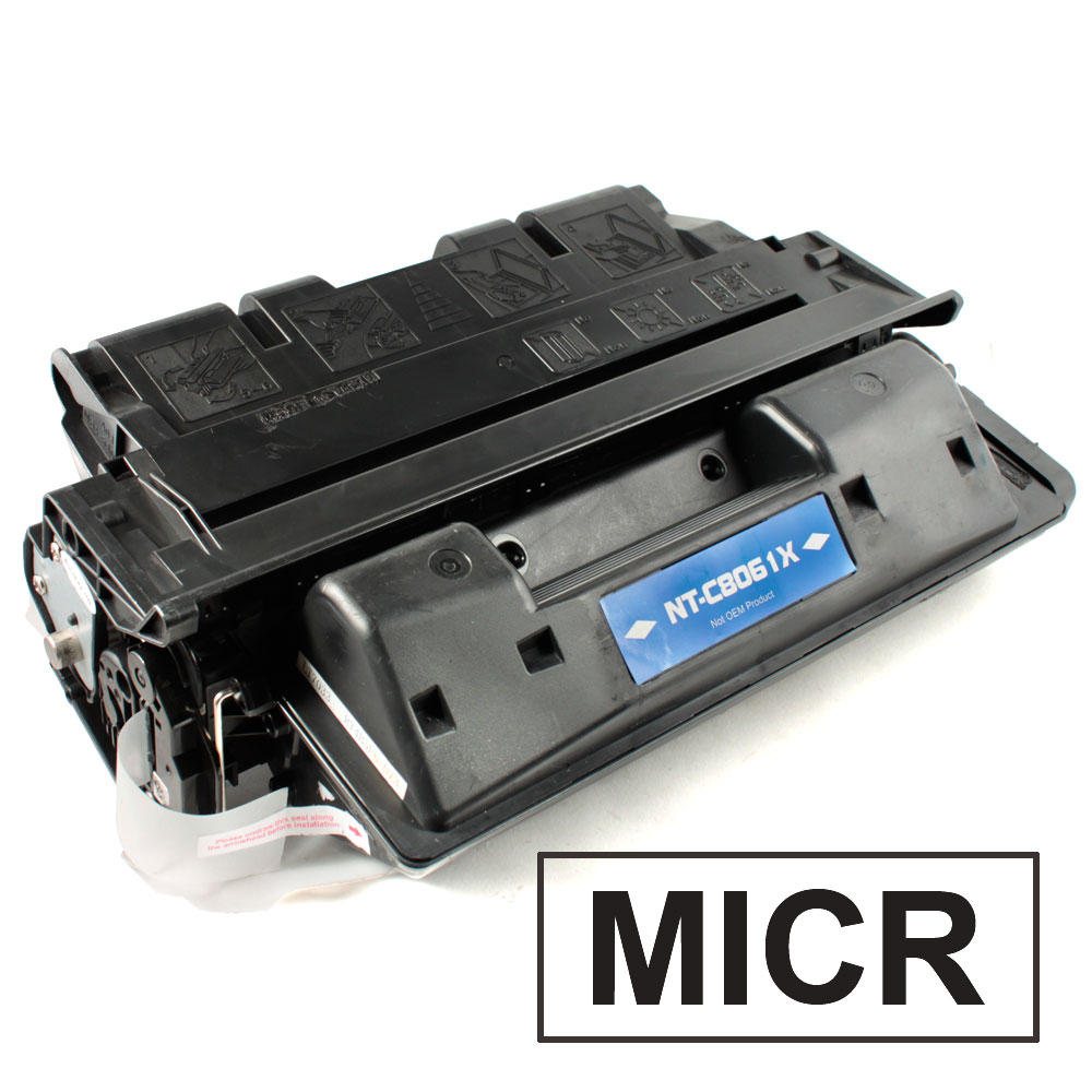 Compatible HP 61X C8061X MICR Black Toner Cartridge at InkJetSuperStore